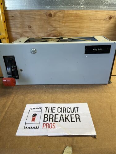 GE 8000 Line MCC 6" Feeder Bucket 60 amp 600 volt with THED136060