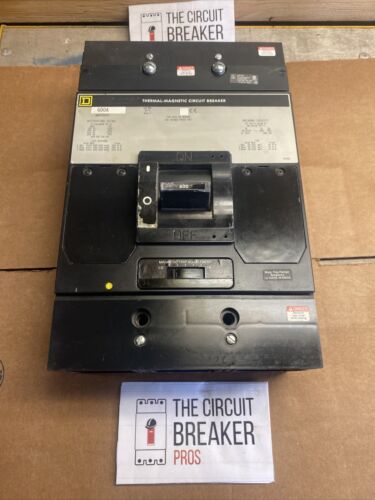 Square D MAP36600 Circuit Breaker 600A 3P 600V Thermal Magnetic 600 Am