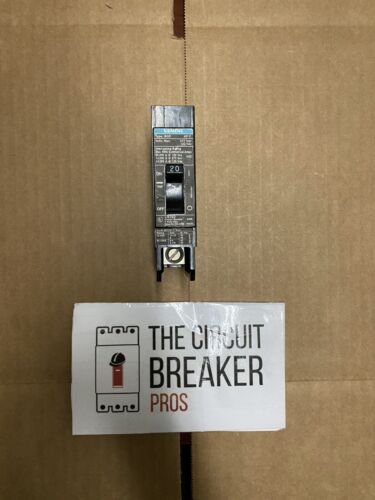 SIEMENS BQD120 20 AMP 480/277 VOLT SINGLE POLE BREAKER