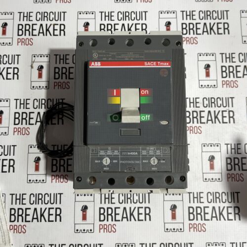 NEW ABB SACE T5N PV 400 Circuit Breaker 400 Amps w main kit
