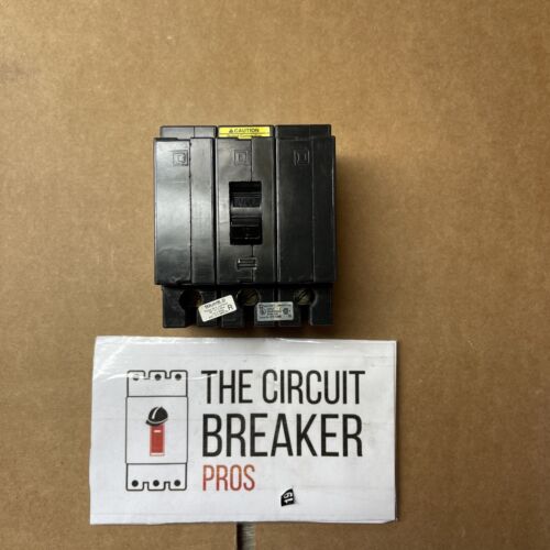 EHB34015 Square D 480V 15A EHB Series Circuit Breaker Bolt on 3P Clean