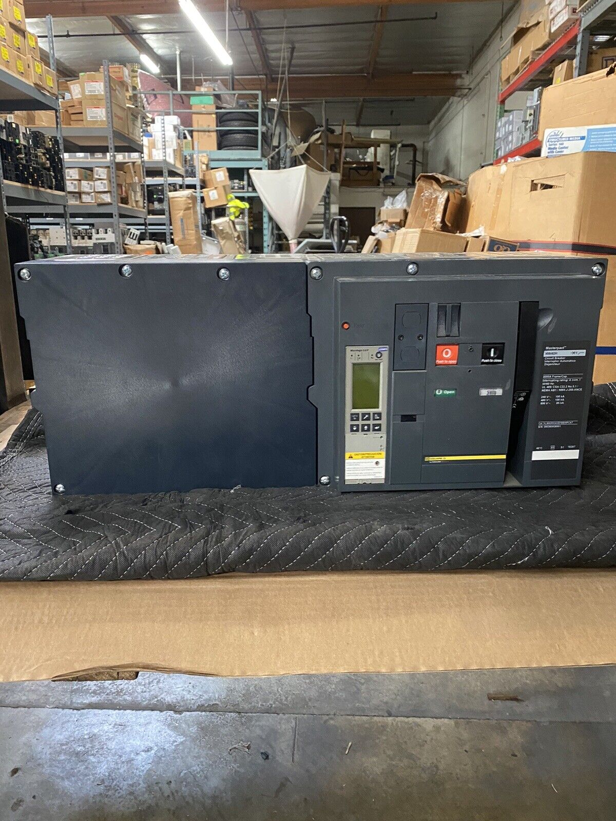 Square D | NW40H2 | 4000 Amp | 600 Volt | 3 Pole | Circuit Breaker